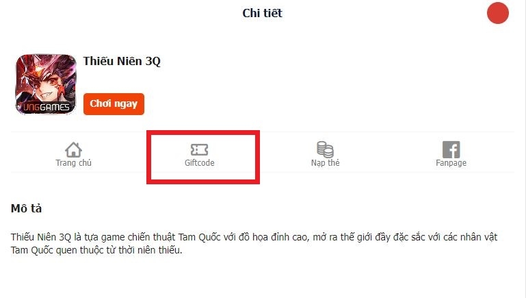 Code Thiếu Niên 3Q mới nhất tháng 11/2025 nhận quà hấp dẫn